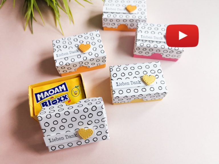 Sommerliche Smarties Mini Verpackung inkl. Anleitung - Stampin' Up ...